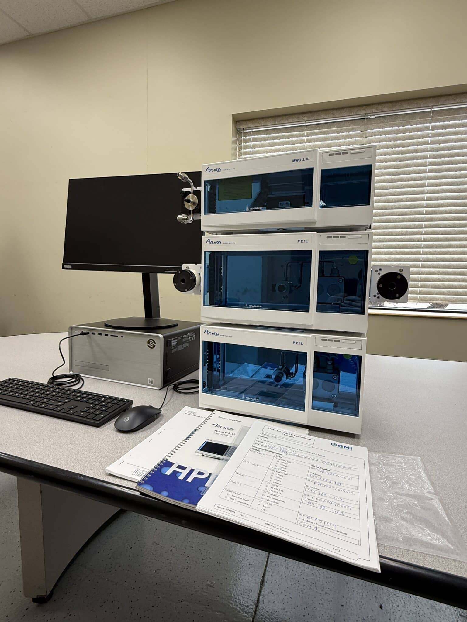 KNAUER AZURA Prep Pilot 1000 HPG Chromatography System | GMI - Trusted ...